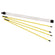 2x Ram Golf Folding Alignment Sticks Practice Aim Rods