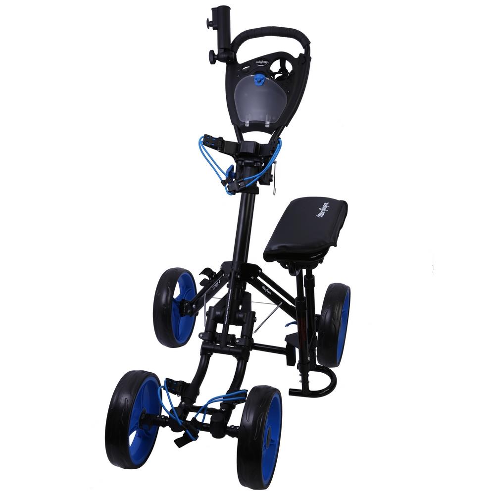 MacGregor Deluxe VIP 4 Wheel Golf Trolley / Cart With Seat