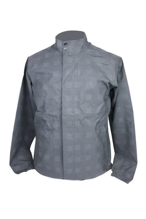 Ashworth Mens Plaid Rain Jacket