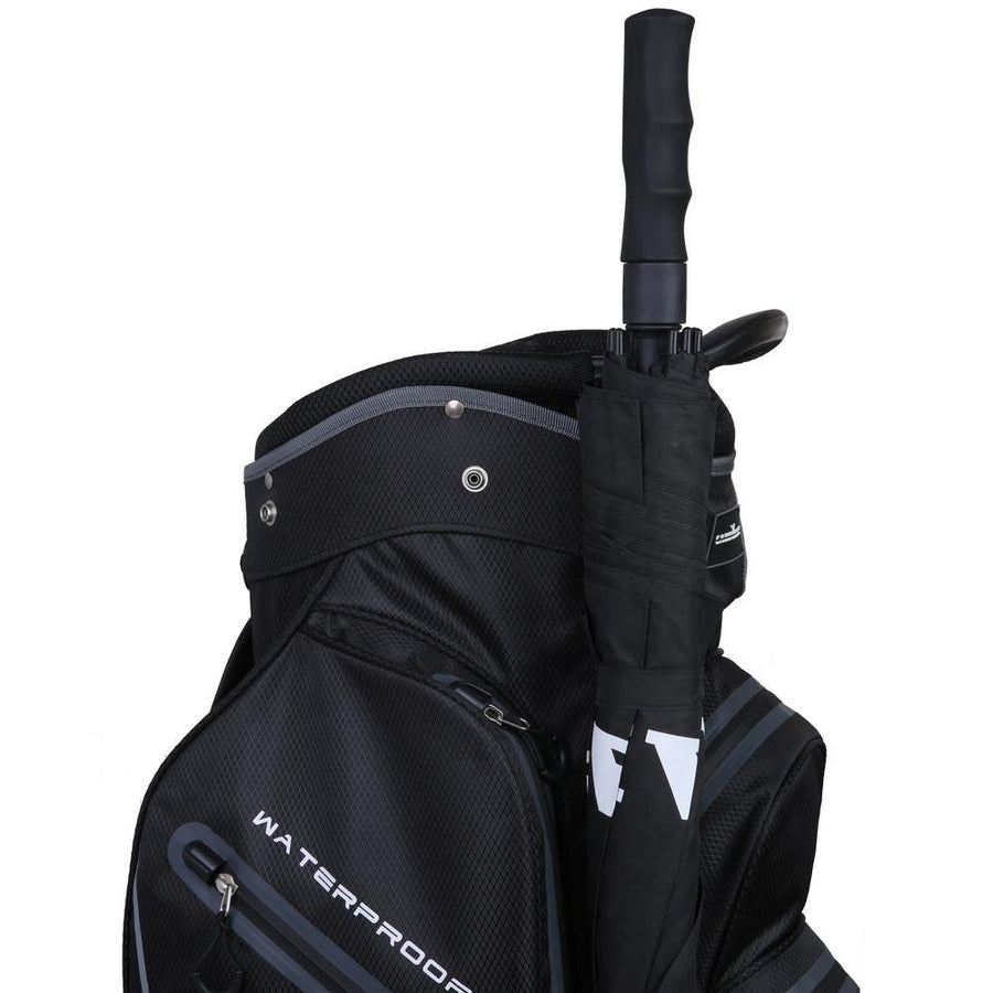 Caddymatic Golf Waterproof Golf Trolley / Cart Bag with Full Length Di