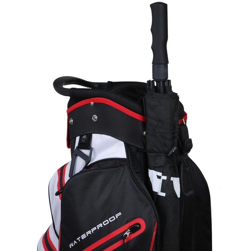 Caddymatic Golf Waterproof Golf Trolley / Cart Bag with Full Length Di