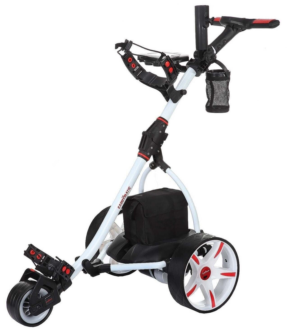 Caddymatic V2 Electric Golf Trolley / Cart with Upgraded 36 Hole Batte